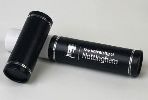 REAL LEATHER TUBES - Graduation, Diploma Certificate Storage