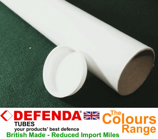 Coloured Postal Tubes Larger Images
